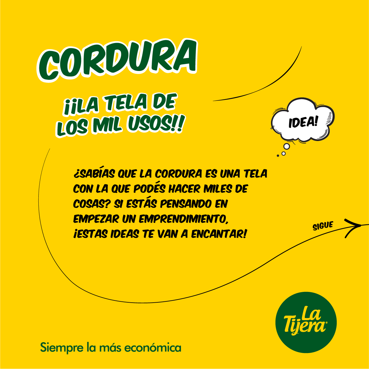 ¡La tela de los mil usos! 🎉 – La Tijera Blog